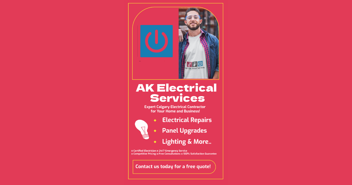 Licensed Calgary Electricians | AK Electrical Services